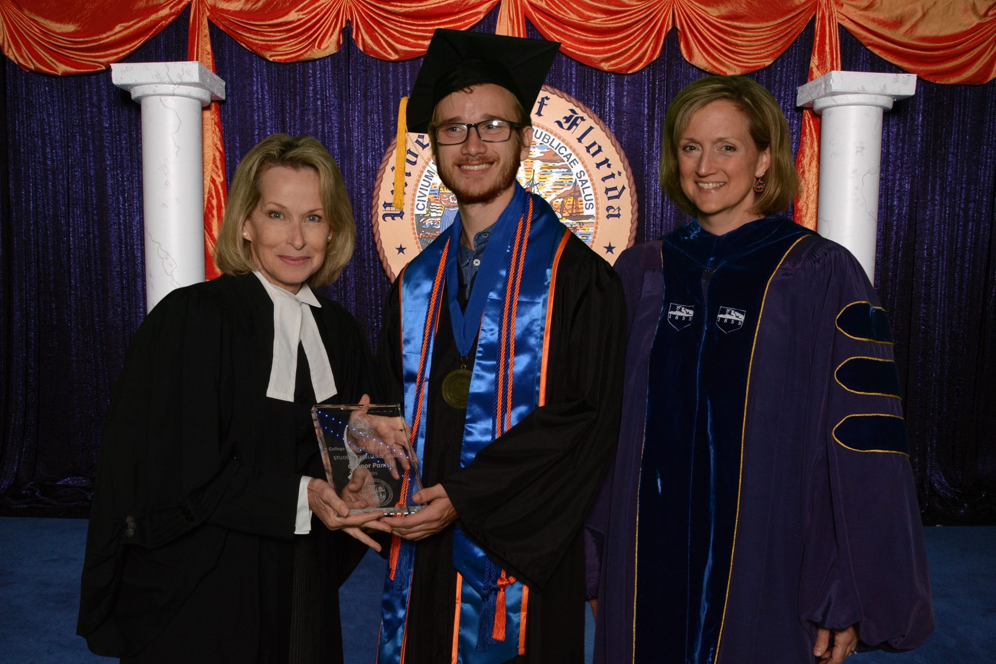 Connor Panish Receives 2025 CLAS Excellence Award - Department of Mathematics